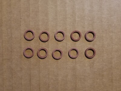 OMC J/E Lot of 10 Hi/Lo Speed Carb Needle Valve Fiber Washer Packing ...