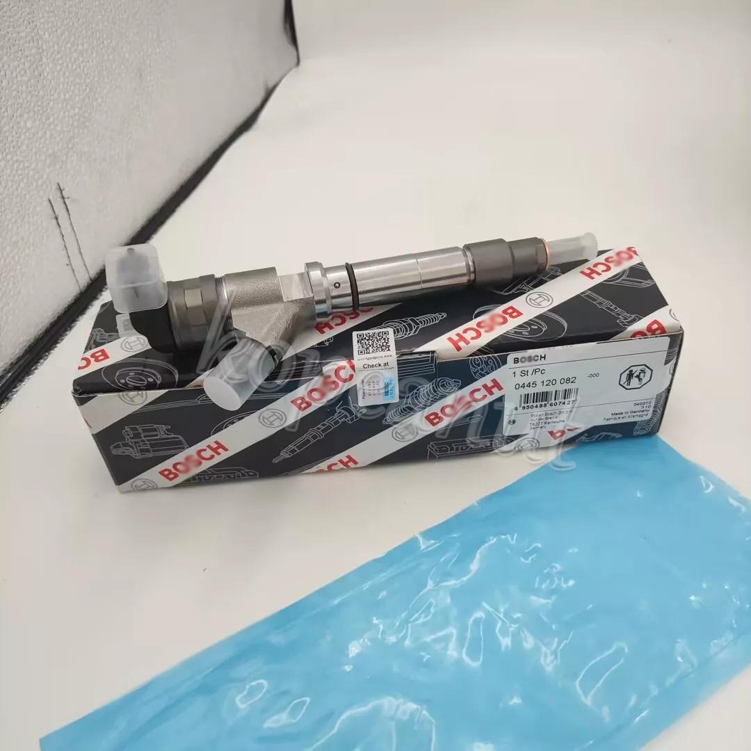 1X 0445120082 Diesel Fuel Injectors Fits for Bosch LMM 2007.5-2010 ...