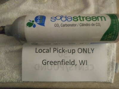 NO SHIPPING - soda stream sodastream Co2 tank refill 130L 2lb large ...