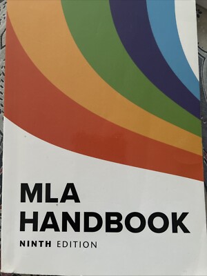 MLA HANDBOOK NINTH EDITION 9781603293518| eBay