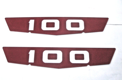 63 64 65 1963 1964 1965 FORD F100 TRUCK FENDER INSERT PLASTIC EMBLEMS ...