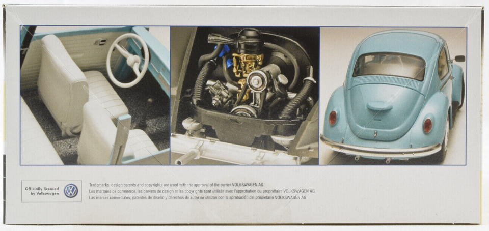 Revell 1968 Volkswagen VW Beetle - California Wheels 1/24 Model Car Kit ...