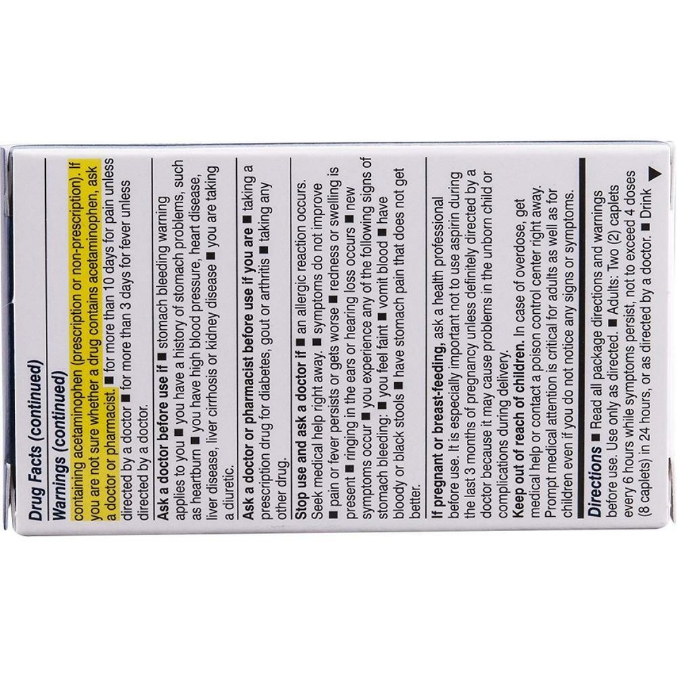 Arthriten Inflammatory Pain Formula Caplets 28 Count, with 3 Active ...