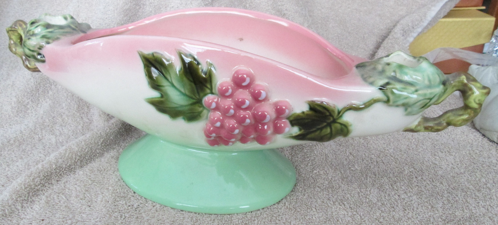 Mid Century 1958-60 "Hull" Tokay Pottery 16" Consolette Bowl With ...