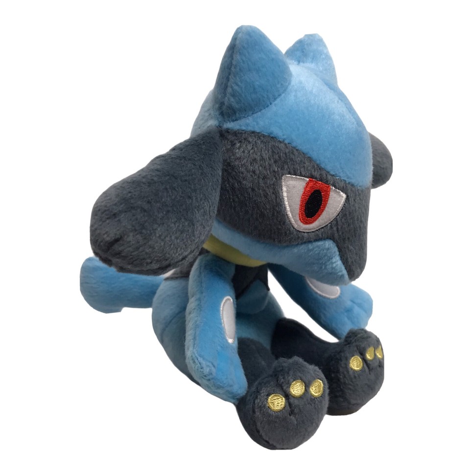 Authentic Tomy Pokemon Diamond & Pearl Riolu Plush 7" Blue | eBay