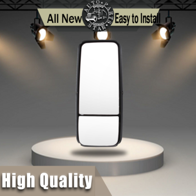 Door Mirror Power Heated Black Driver For Kenworth T660 T600 T370 T800 ...
