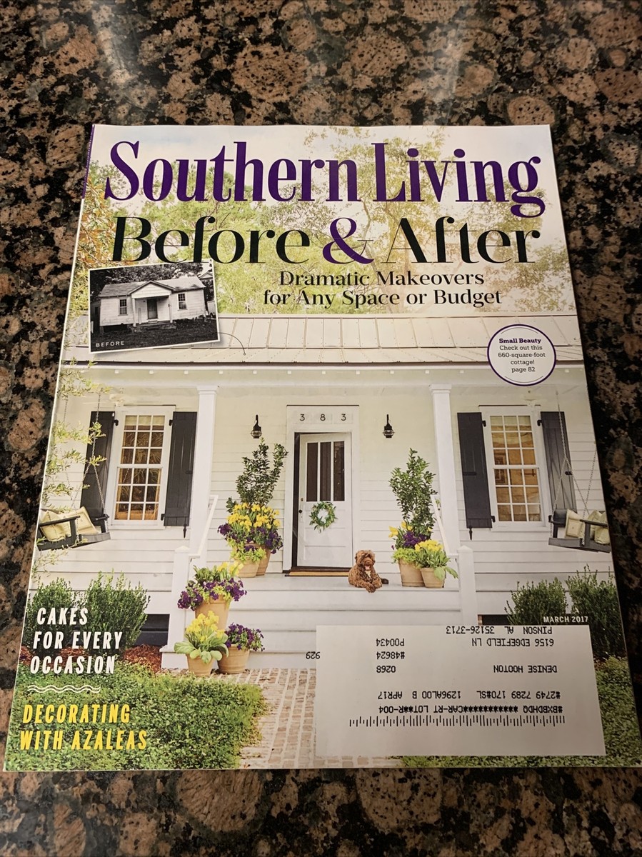 2017 Southern Living Magazine SOUTHERN LIVING Small Space Ideas