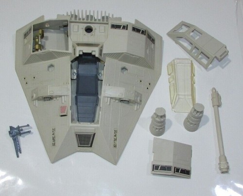 Vintage Star Wars Snowspeeder PARTS 1980 Laser Engine Canopy Glass **U ...