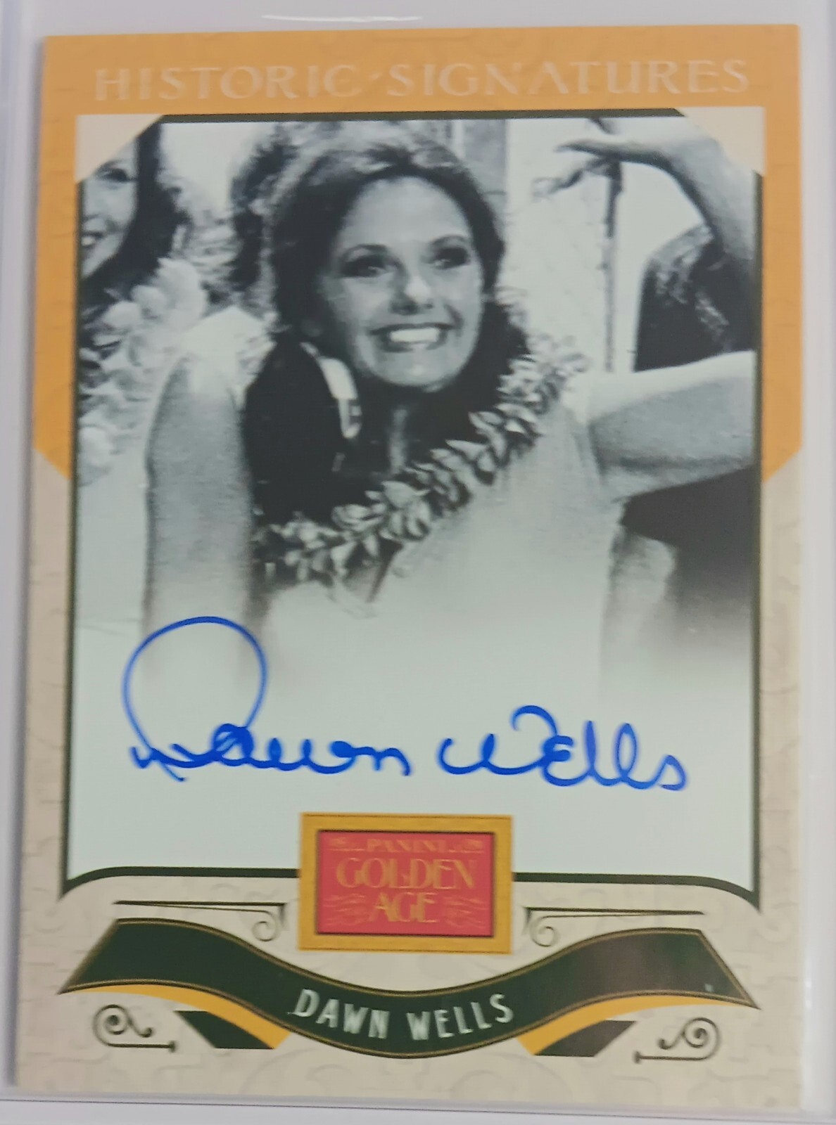 2012 PANINI GOLDEN AGE Historic Signatures Autograph Auto On Card Dawn ...