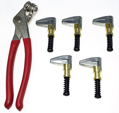 Side Grip Fasteners Clamps 1" reach with Plier Cleco Wedgelock Kwik loc ...