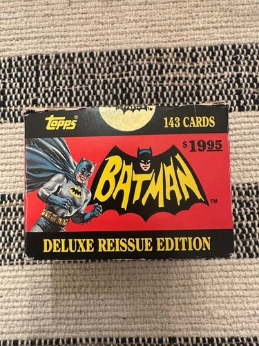1989 Topps Batman Deluxe Reissue Edition (1966) 143 Card Set NEW | eBay