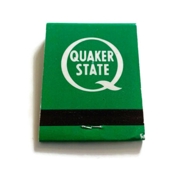 Bosselman Truck Plaza Grand Island Nebraska Quaker State Matchbook ...