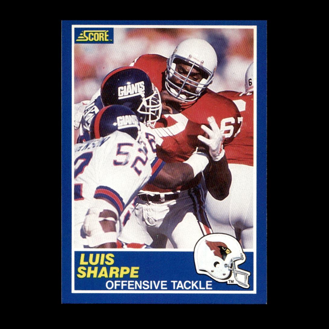 Luis Sharpe 1989 Score Phoenix Cardinals #102 R329N 73 | eBay