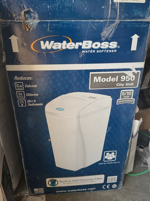 WaterBoss 950 22 000-grain City Water Softener System for sale online ...