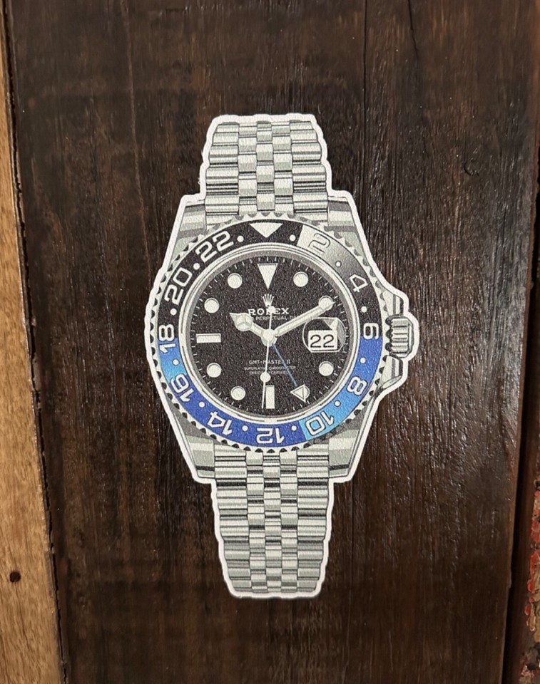 Rolex Watch Sticker Decal Textured Wall Poster Graphic Removable ...