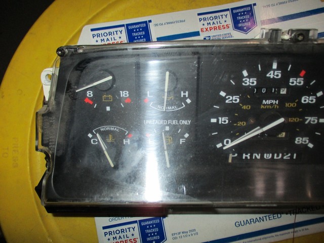1989 Ford Ranger Dashboard Instrument Cluster for for sale online | eBay