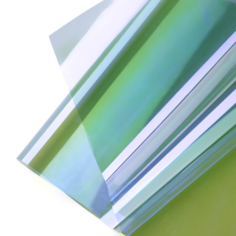 77%VLT Chameleon Window Tints Film Anti UV Car Side Glass Solar Films ...