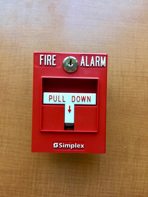 Simplex 0630763 596b Fire Alarm Pull Station for sale online | eBay