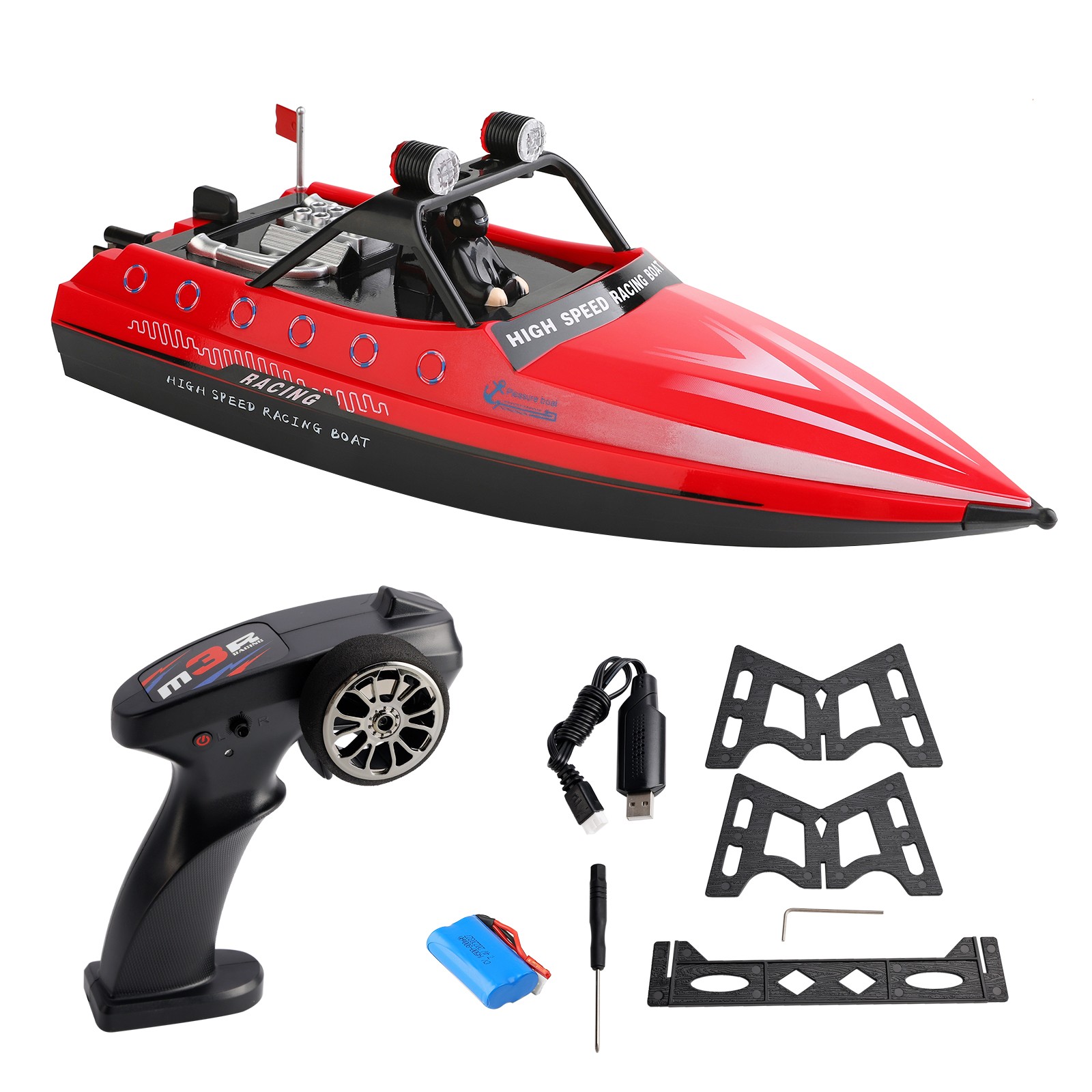 Wltoys WL917 RC Jet Boat RC Racing Boat 2.4GHz Remote Control Boat Toy ...