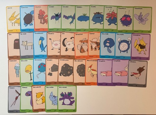 Dysfunctional Passholder Pokenots 151 - Lot Of 35 Cards (All NM) | eBay