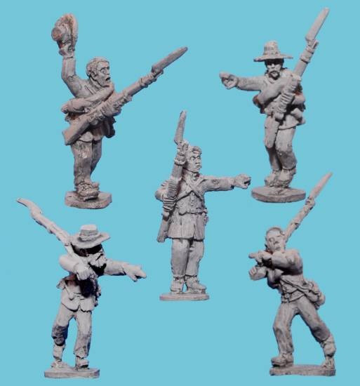 28mm American Civil War Confederate Sergeants Miniatures MMCO3 | eBay