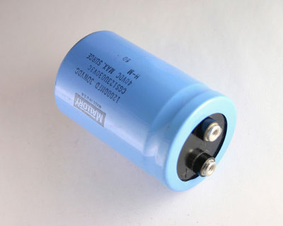 2pcs 12000uF 30V Large Can Electrolytic Capacitor 30 Volts 12000mfd ...