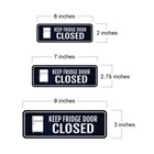 Standard Plus Keep Fridge Door Closed Wall or Door Sign | Home Decor | eBay