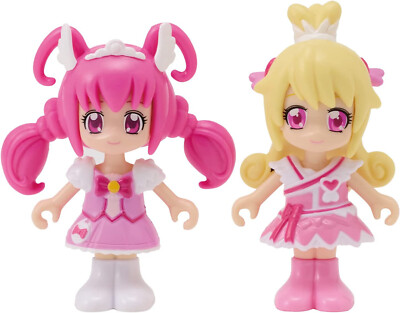 BANDAI Pretty Cure PreCure All Stars Pre Code Doll Cure Happy & Cure ...