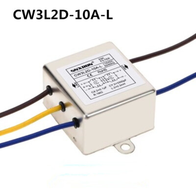 EMI Filter DC CW3L2D-10A-L Single and Double Power Supply Purification ...