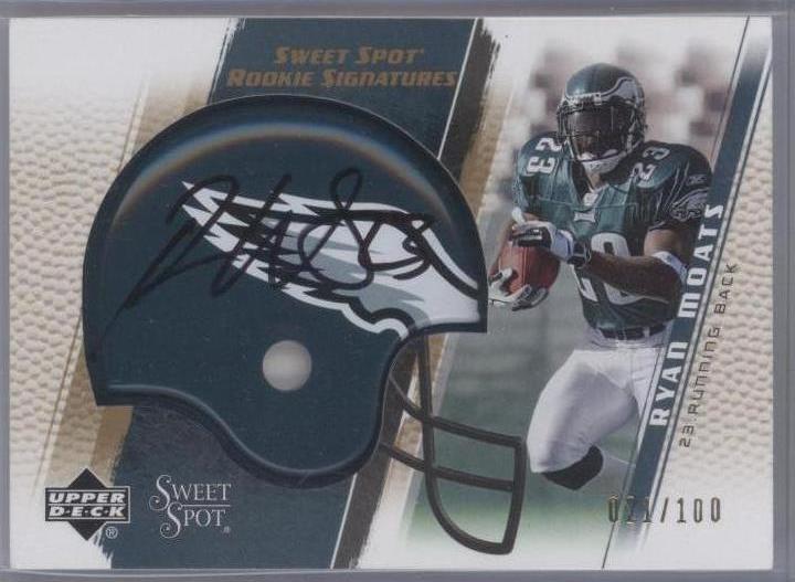 2005 Upper Deck Sweet Spot - Sweet Spot Rookie Signatures Ryan Moats ...