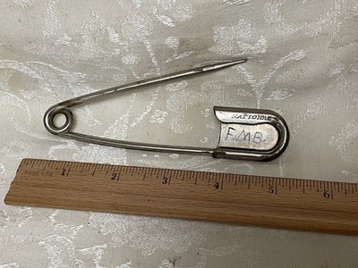 Vintage Large Oversized Safety Pin by National - Horse Blanket Kilt | eBay