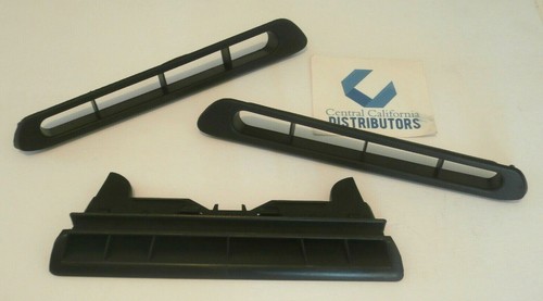 DASH AIR VENTS 3PC SET LEFT RIGHT CENTER VOLKSWAGEN T1 BUG BEETLE 1971 ...