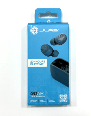 JLab Go Air True Wireless Bluetooth Headphones (Navy Blue) (NISB ...