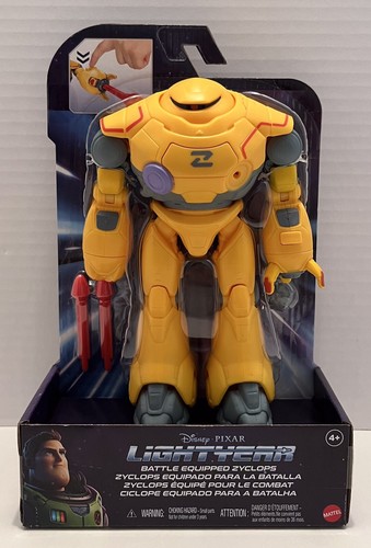 Disney Pixar Lightyear Battle Equipped Zyclops New-See Picture of Red ...