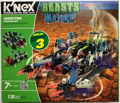 K'NEX Beasts Alive - Insectra Building Kits 138pb BRAND NEW | eBay