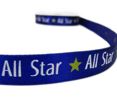 5 Yards Blue All Star Sports Athlete Scrapbook Satin Ribbon 5/8"W | eBay
