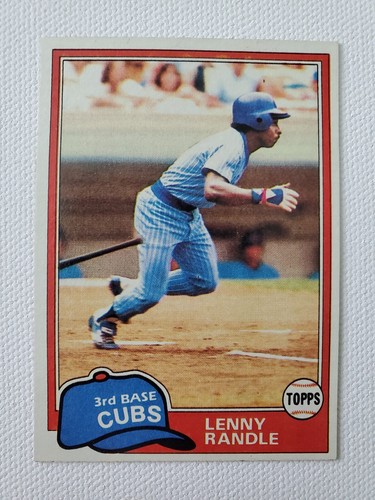 Lanny Randle 3rd Base Cubs Topps Baseball Card 1981 #692 | eBay