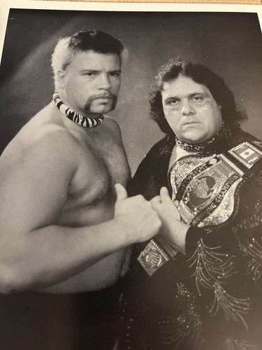 Zebra Kid & Christopher Love original wrestling promo photo WWE WWF NWA ...