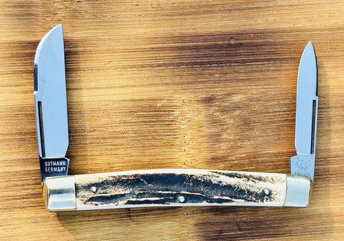 Vintage Gutmann Solingen Germany Hen & Rooster Half Congress Stag ...