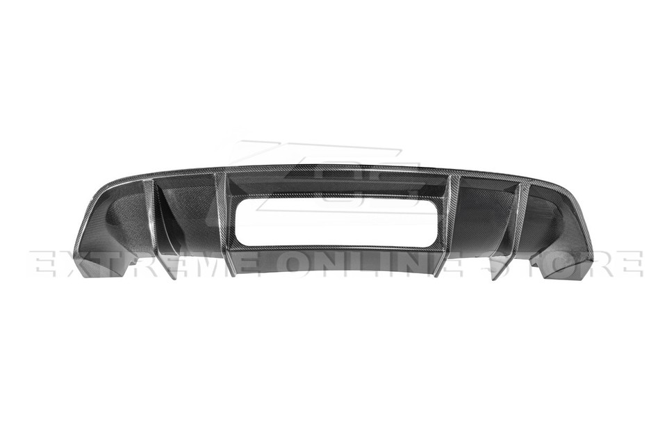 For 05-13 Corvette C6 EOS Performance CARBON FIBER Rear Bumper Finned ...