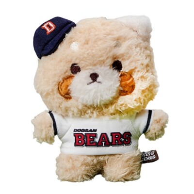 Doosan Bears Plush Keyring Official KBO Baseball Merchandise Fan Gift ...