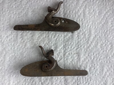Muzzleloader Double Barrel Shotgun Hammer Lock Side Plate Parts ...