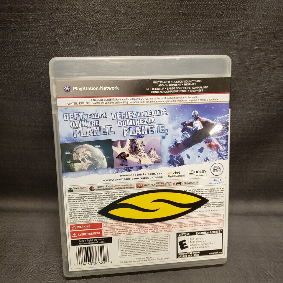 SSX (Sony PlayStation 3, 2012) PS3 Video Game 14633196436 | eBay