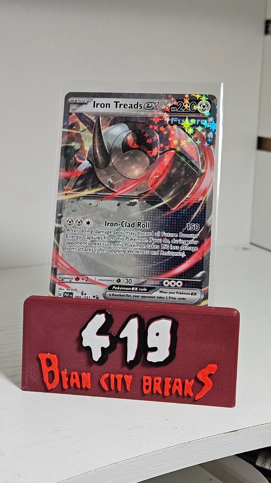 Pokemon - Iron Threads ex 066/091 - Paldean Fates - Double Rare Card | eBay