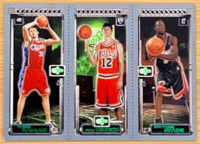 2003-04 TOPPS MATRIX DWYANE WADE / KAMAN / HINRICH ROOKIE | eBay