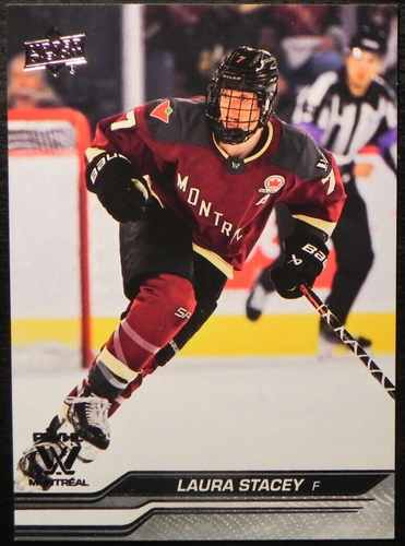 2024-25 24/25 Upper Deck PWHL First Edition #26 Laura Stacey Montreal ...