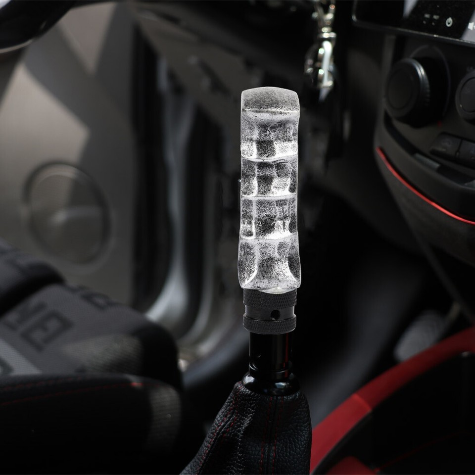 JDM Universal Slotted Pistol Grip Handle Manual Gear Stick Shift Knob ...