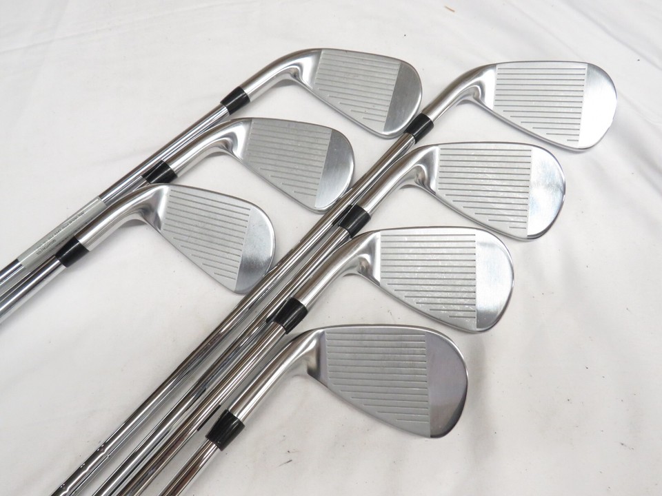 Used Titleist T350 Iron Set 5-PW+48* TT AMT Red R300 Regular Flex Steel ...