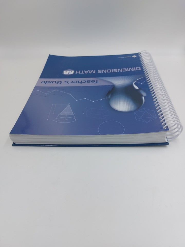 Singapore Math Dimensions Grade 6 Teacher’s Guide 6B Homeschool ...