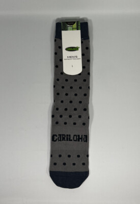 CARILOHA Men's Bamboo Trouser Socks Dot Gray S/M | eBay